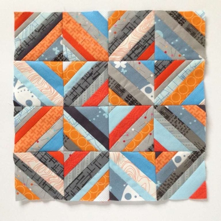 Top 10 Free String Quilt Patterns for Fabric Scraps (+6 Bonus Patterns ...