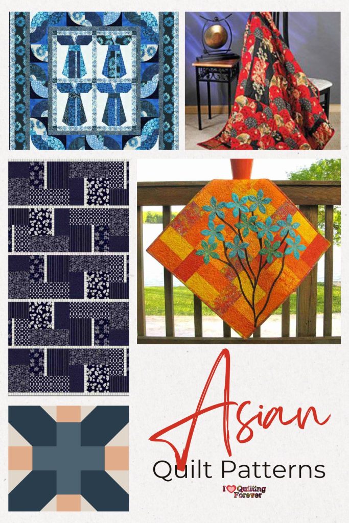 Top 19 Free Asian Quilt Patterns (+9 Bonus Patterns For Sale) - I Love ...