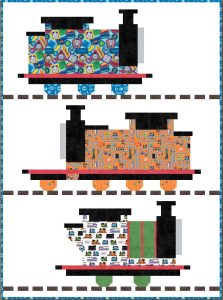 Top 6 Free Train Quilt Patterns (+8 Bonus Patterns For Sale) - I Love ...