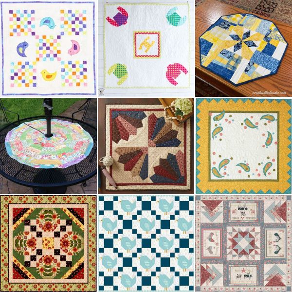 Top 18 Free Table Topper Quilt Patterns (+6 Bonus Patterns For Sale) - I Love Quilting Forever