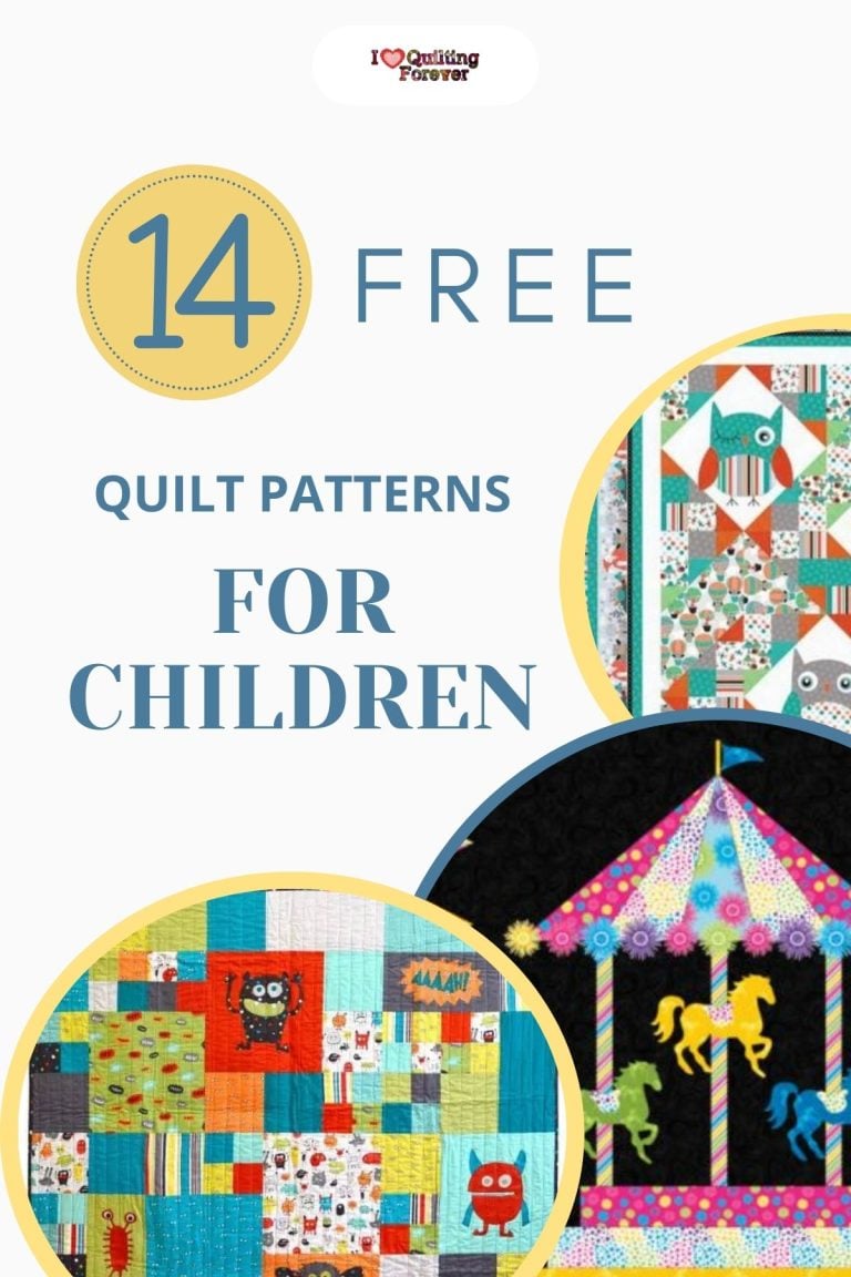 Top 14 Free Kids Quilt Patterns For Your Children (+11 Bonus Patterns ...