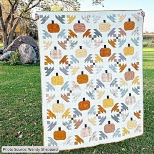 Top 12 Free Pumpkin Quilt Patterns (+12 Bonus Patterns For Sale) - I Love Quilting Forever