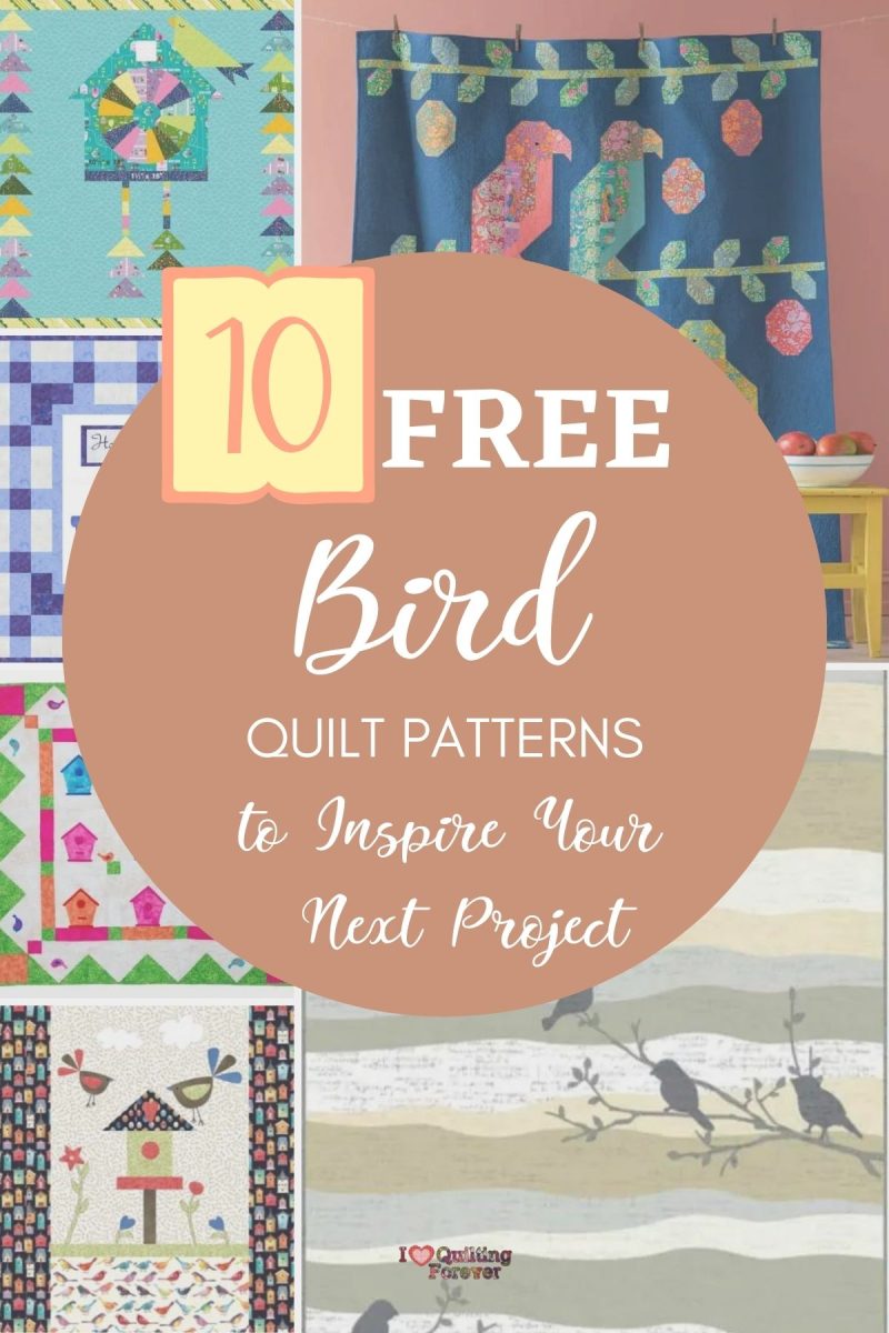 Top 10 Free Bird Quilt Patterns (+6 Bonus Patterns For Sale) - I Love ...