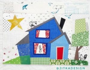 Top 12 Free House Quilt Patterns (+8 Bonus Patterns For Sale) - I Love ...