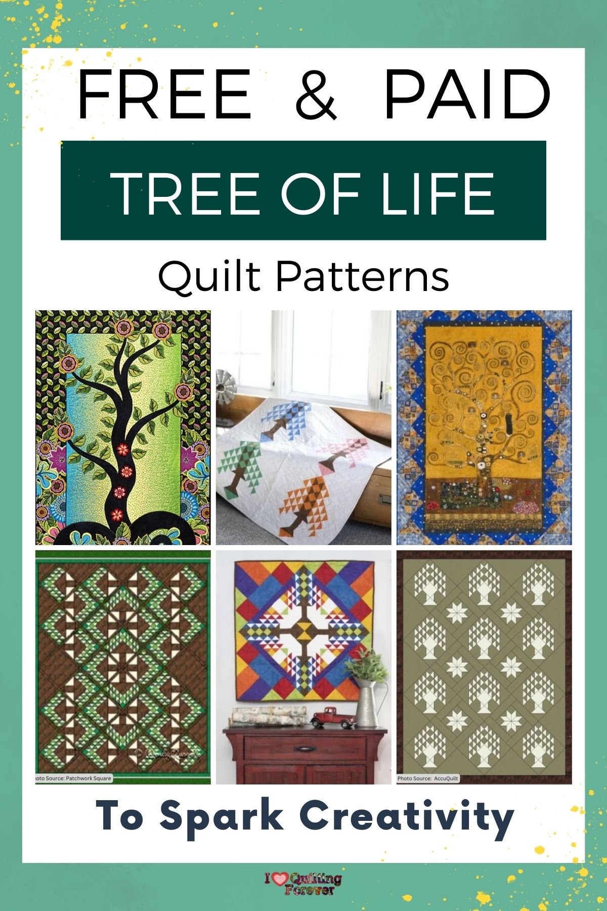 Top 9 Free Tree of Life Quilt Patterns (+6 Bonus Patterns For Sale) - I ...