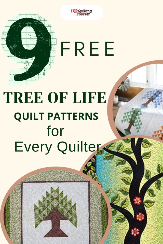 Top 9 Free Tree of Life Quilt Patterns (+6 Bonus Patterns For Sale) - I ...