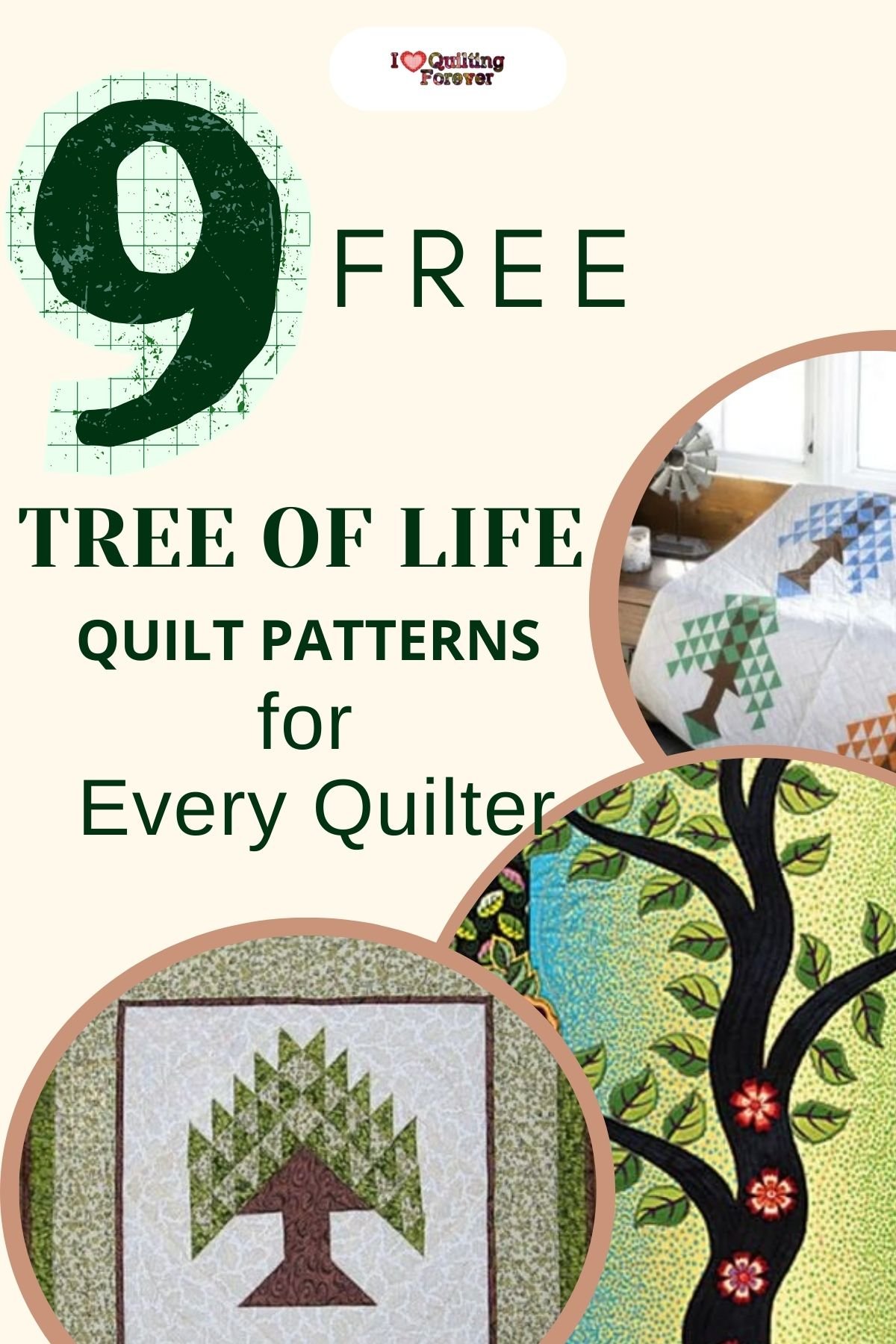 Top 9 Free Tree of Life Quilt Patterns (+6 Bonus Patterns For Sale) - I ...