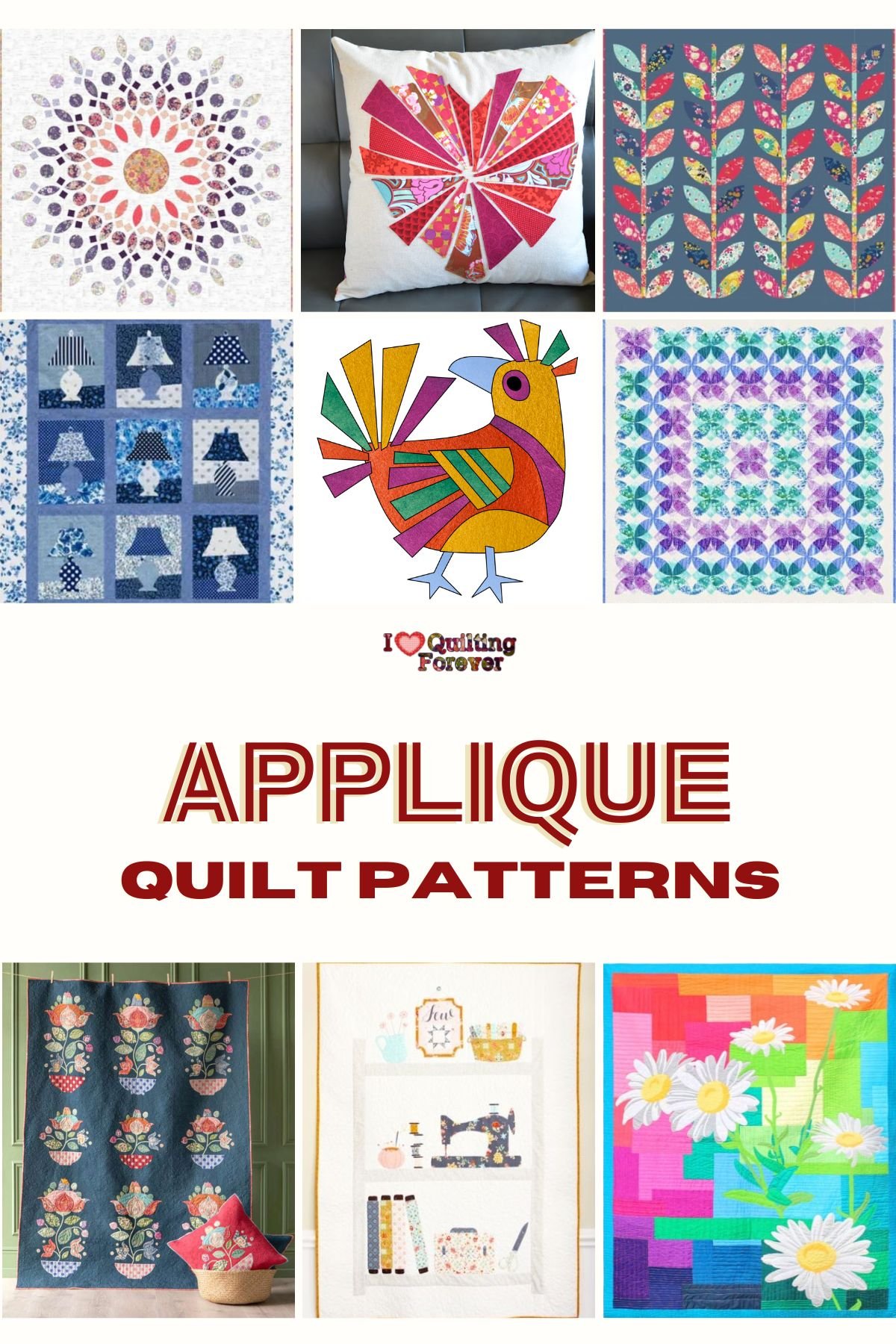 Top 11 Free Applique Quilt Patterns (+6 Bonus Patterns For Sale) - I ...