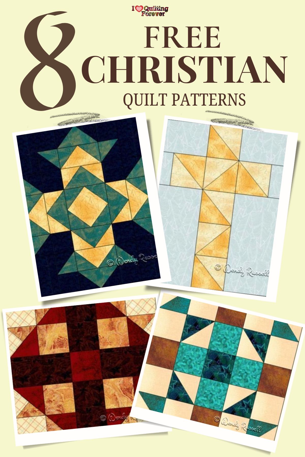 Top 8 Free Christian Quilt Patterns (+10 Bonus Patterns For Sale) - I ...