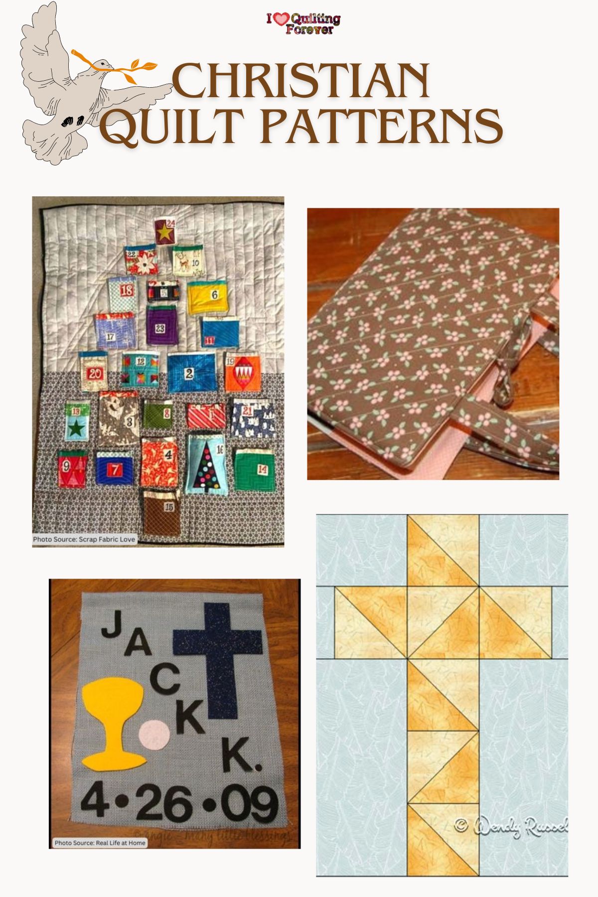 Top 8 Free Christian Quilt Patterns (+10 Bonus Patterns For Sale) - I ...