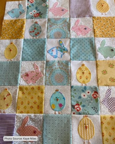 Top 15 Free Easter Quilt Patterns (+8 Bonus Patterns For Sale) - I Love ...
