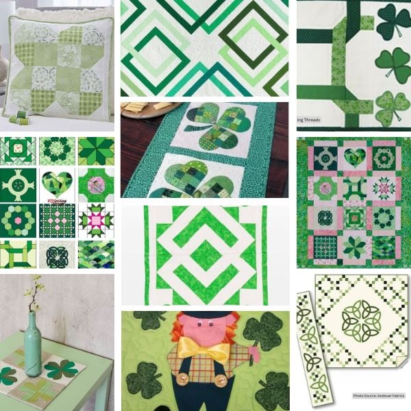 Top 10 Free St. Patrick's Day Quilt Patterns (+12 Bonus Patterns For ...