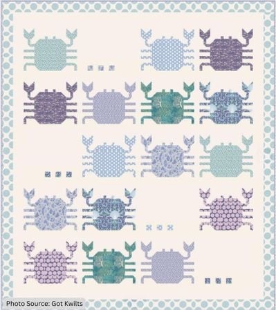 Top 15 Free Beach Quilt Patterns (+15 Bonus Patterns For Sale) - I Love ...