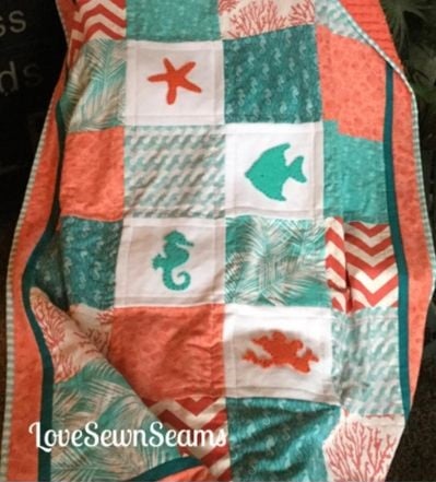 Top 15 Free Beach Quilt Patterns (+15 Bonus Patterns For Sale) - I Love ...