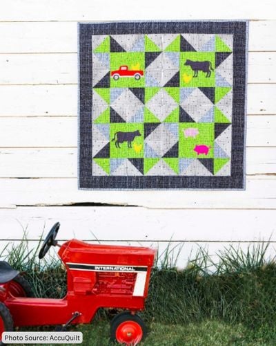 Top 8 Free Farm Quilt Patterns (+7 Bonus Patterns For Sale) - I Love ...