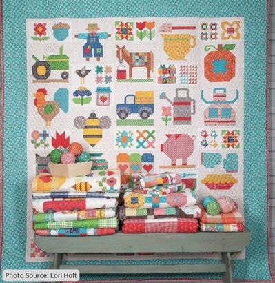 Top 8 Free Farm Quilt Patterns (+7 Bonus Patterns For Sale) - I Love ...