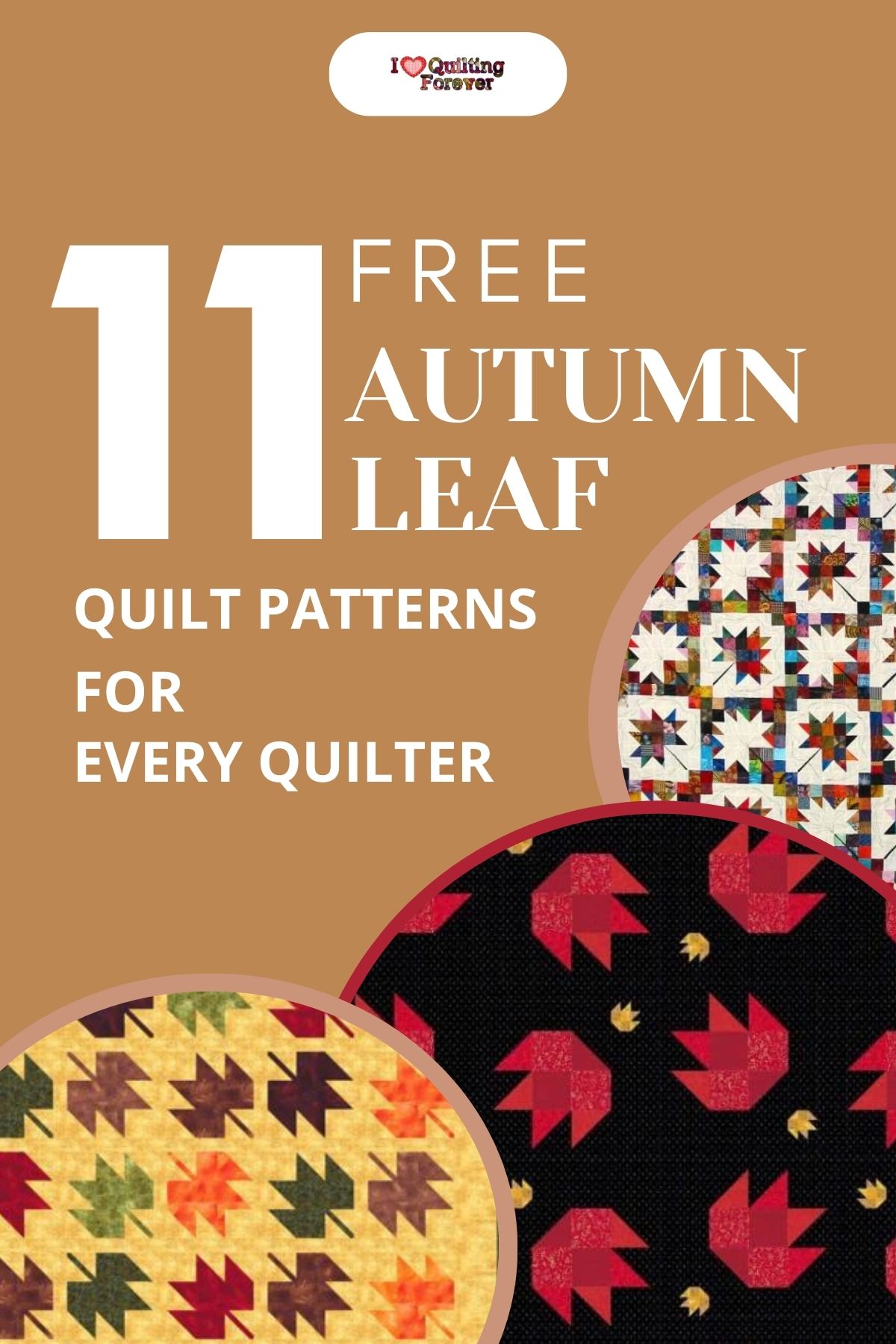 Top 11 Free Autumn Leaf Quilt Patterns (+9 Bonus Patterns For Sale) - I ...