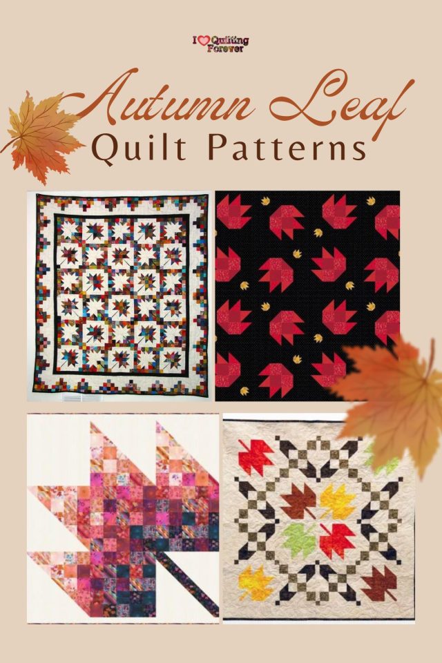 Top 12 Free Autumn Leaf Quilt Patterns (+8 Bonus Patterns For Sale) - I ...