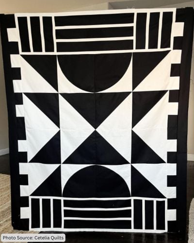Top 10 Free Black and White Quilt Patterns (+8 Bonus Patterns For Sale ...