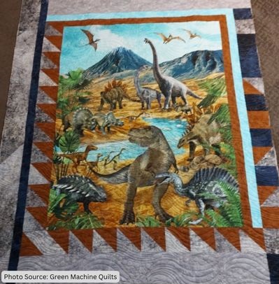 Top 8 Free Dinosaur Quilt Patterns (+10 Bonus Patterns For Sale) - I ...