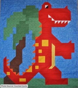 Top 8 Free Dinosaur Quilt Patterns (+10 Bonus Patterns For Sale) - I ...