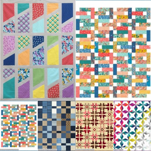 Top 11 Free Fat Eighth Quilt Patterns (+8 Bonus Patterns For Sale) - I ...