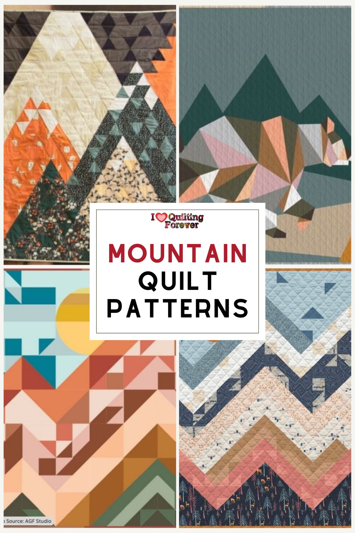 Top 7 Free Mountain Quilt Patterns (+6 Bonus Patterns For Sale) - I Love Quilting Forever