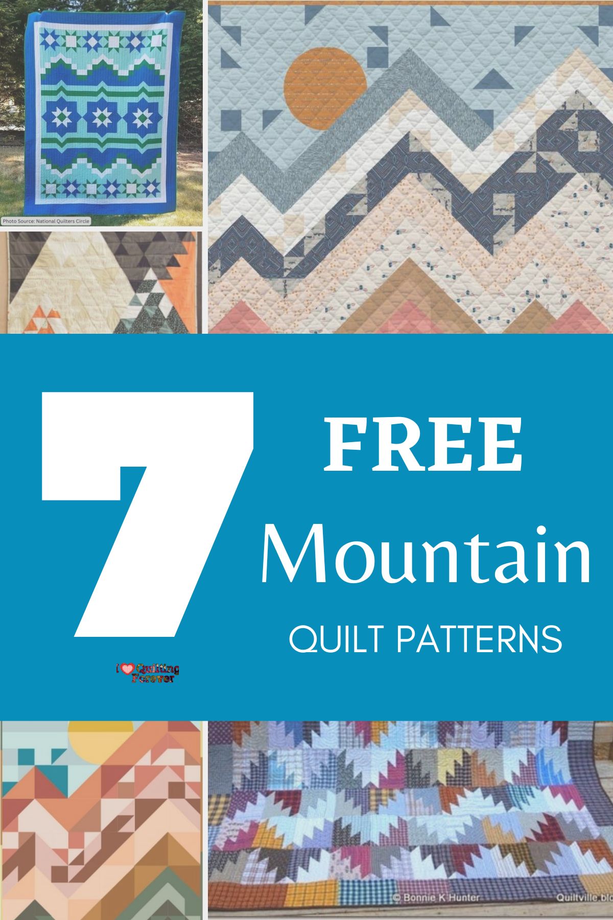 Top 7 Free Mountain Quilt Patterns (+6 Bonus Patterns For Sale) - I ...