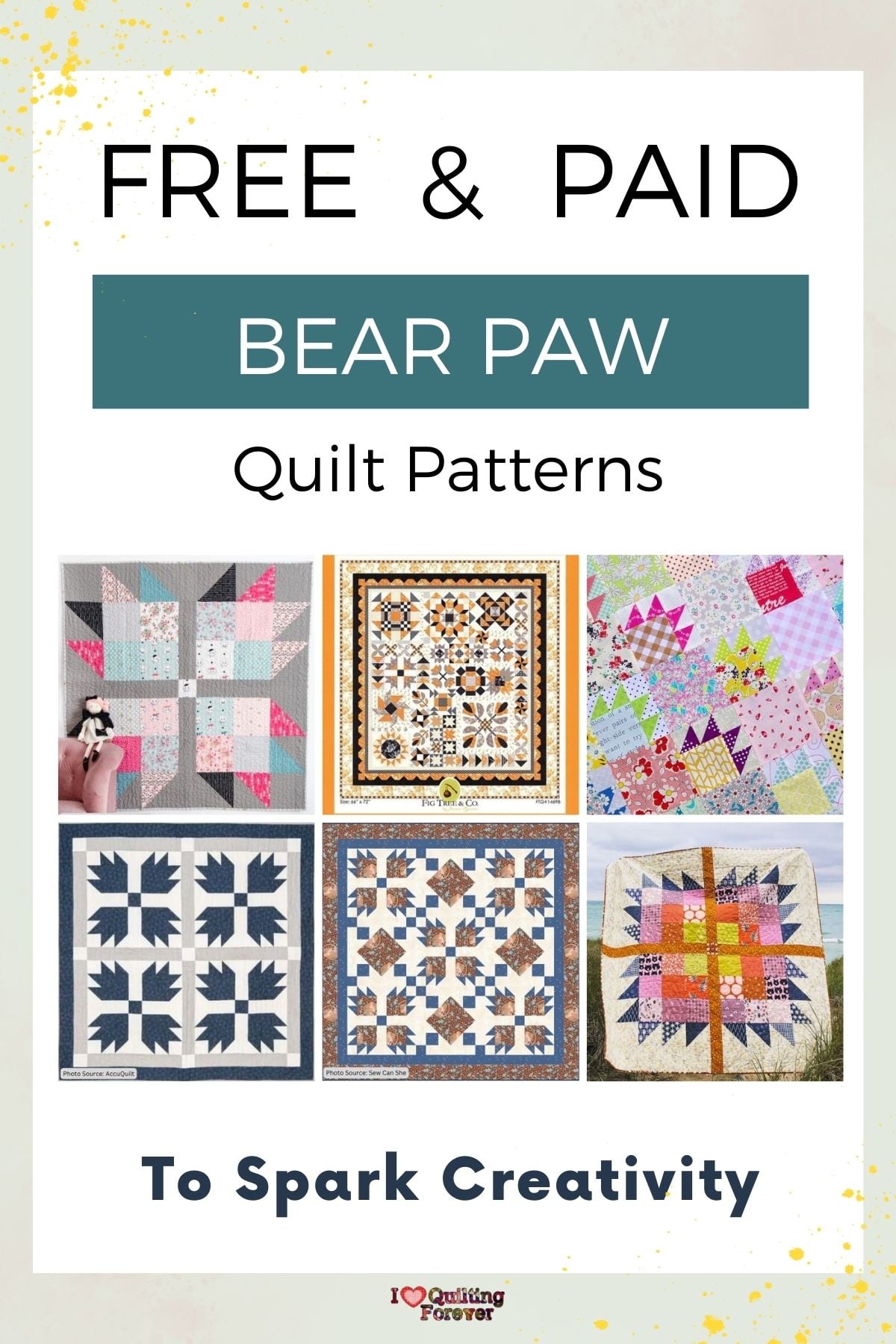 Top 10 Free Bear Paw Quilt Patterns (+10 Bonus Patterns For Sale) - I ...