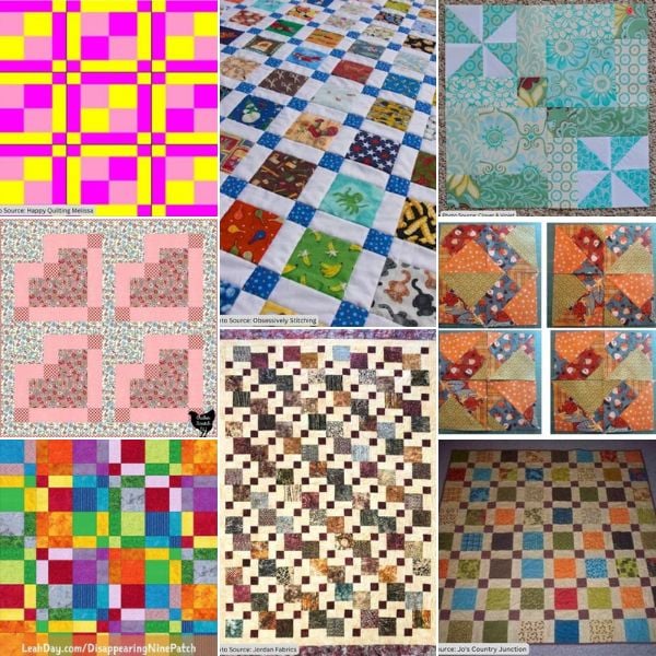 Top 8 Free Disappearing Nine Patch Quilt Patterns (+6 Bonus Patterns ...