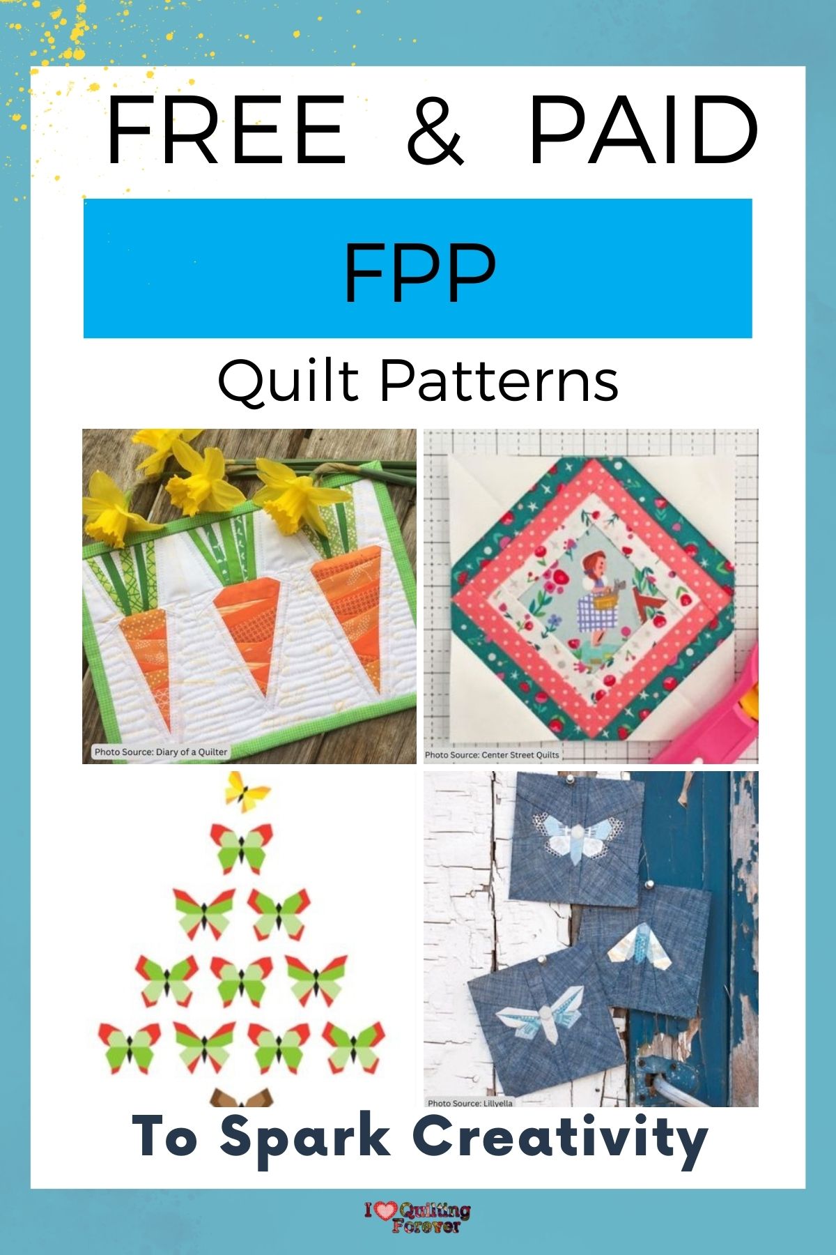 Top 5 Free Foundation Paper Piecing (FPP) Quilt Patterns (+10 Bonus Patterns For Sale) - I Love ...