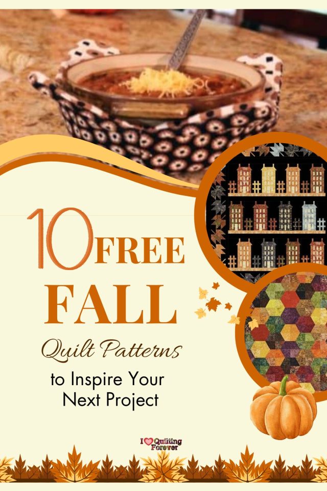 Top 10 Free Fall Quilt Patterns (+8 Bonus Patterns For Sale) - I Love ...