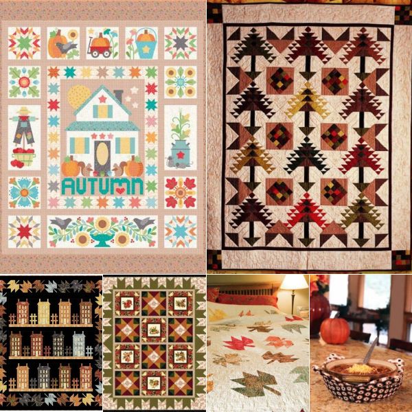 Top 10 Free Fall Quilt Patterns (+8 Bonus Patterns For Sale) - I Love ...