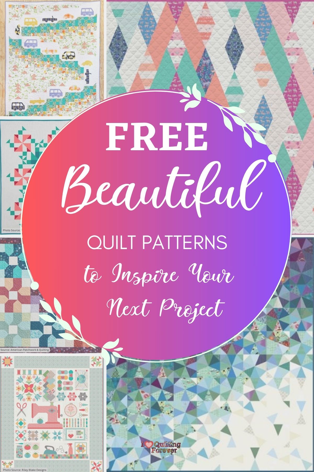 Top 10 Free Beautiful Quilt Patterns (+10 Bonus Patterns For Sale) - I ...