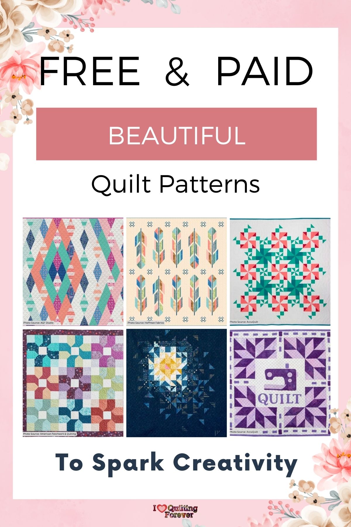 Top 10 Free Beautiful Quilt Patterns (+10 Bonus Patterns For Sale) - I ...