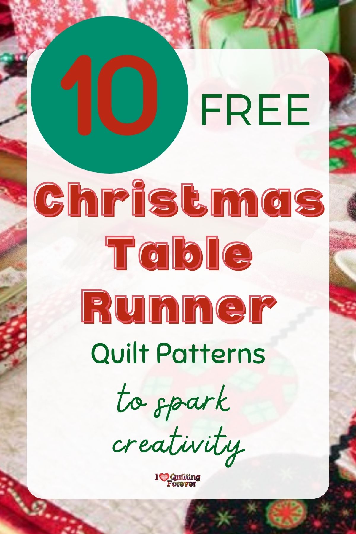 Top 10 Free Christmas Table Runner Quilt Patterns (+11 Bonus Patterns ...