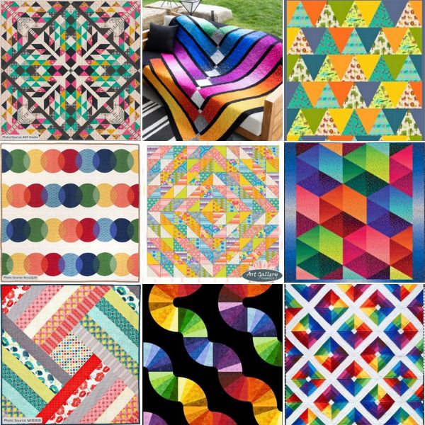 Top 10 Free Colorful Quilt Patterns (+10 Bonus Patterns For Sale) - I ...