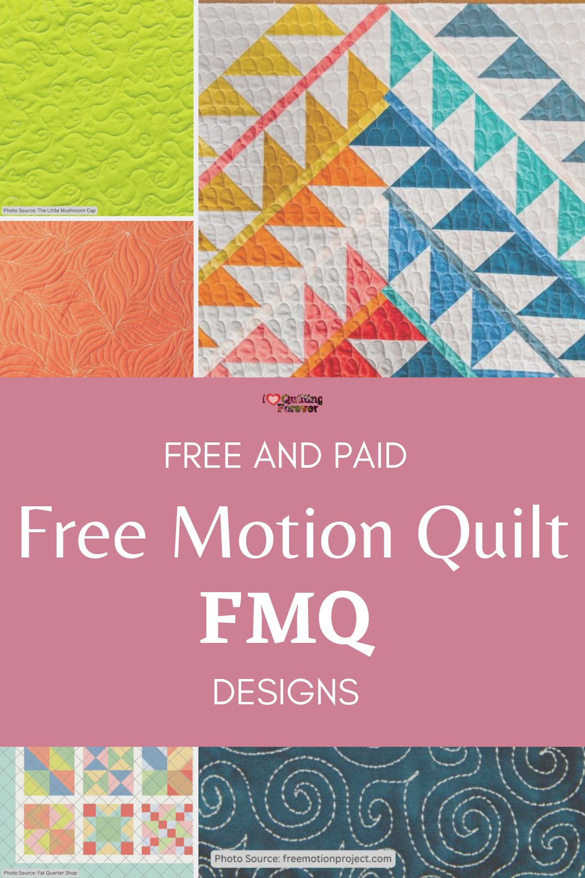 Top 8 Free Motion Quilt (FMQ) Designs (+4 Bonus Patterns For Sale) - I ...