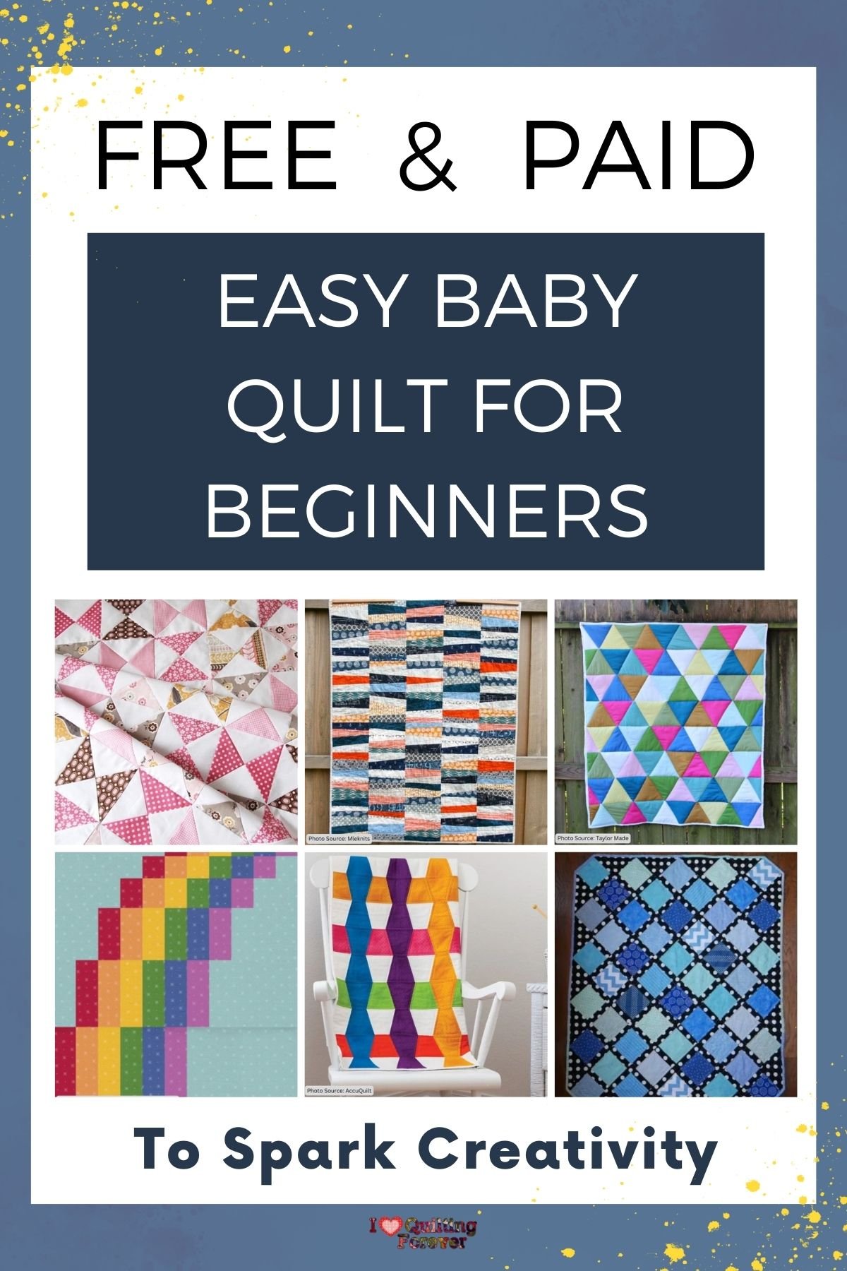 Top 10 Free Easy Baby Quilt for Beginners (+9 Bonus Patterns For Sale ...