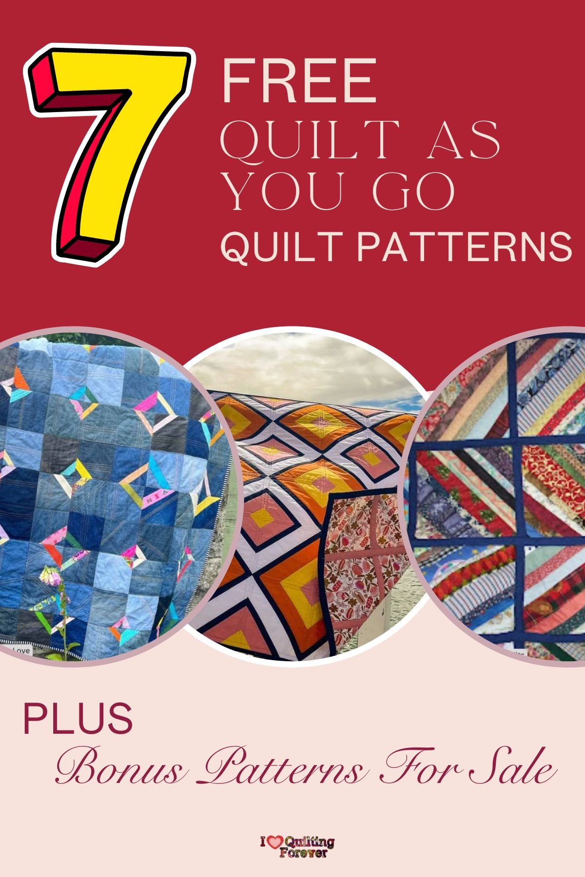 Top 7 Free Quilt As You Go Patterns (+10 Bonus Patterns For Sale) - I ...