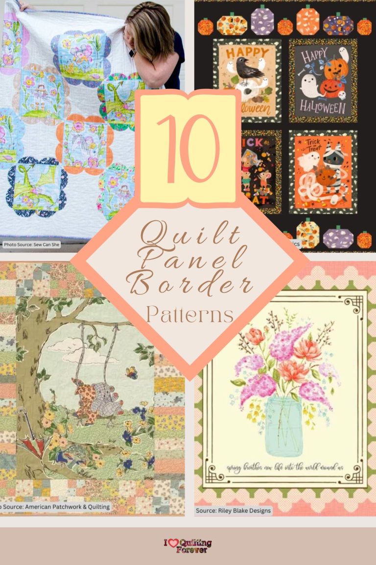 Top 10 Free Quilt Panel Border Ideas (+6 Bonus Patterns For Sale) - I ...