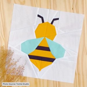 Top 8 Free Bee Quilt Patterns (+10 Bonus Patterns For Sale) - I Love ...