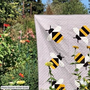 Top 8 Free Bee Quilt Patterns (+10 Bonus Patterns For Sale) - I Love ...