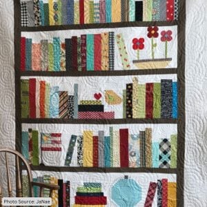 Top 3 Free Bookshelf Quilt Patterns (+11 Bonus Patterns For Sale) - I ...