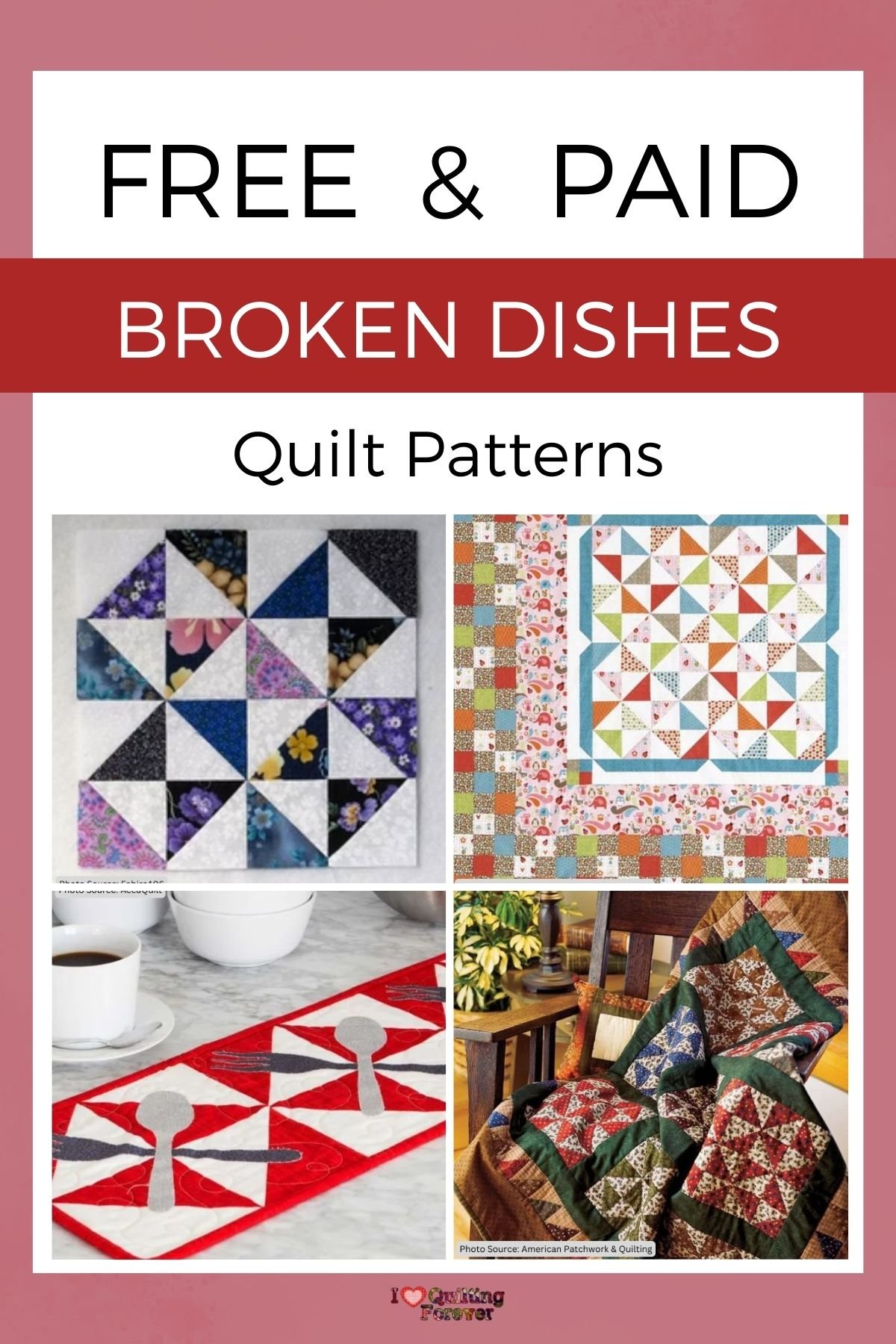 Top 8 Free Broken Dishes Quilt Patterns (+4 Bonus Patterns For Sale ...