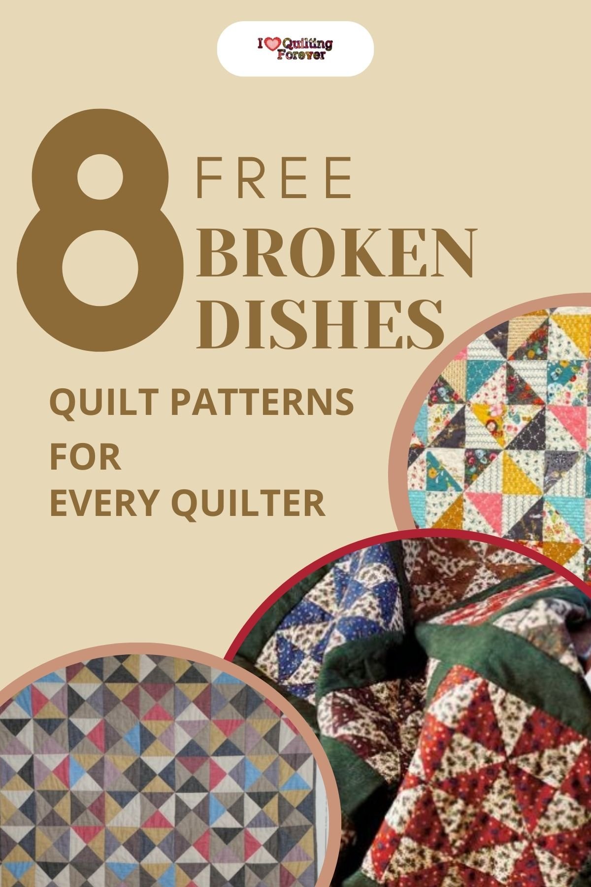 Top 8 Free Broken Dishes Quilt Patterns (+4 Bonus Patterns For Sale) - I Love Quilting Forever