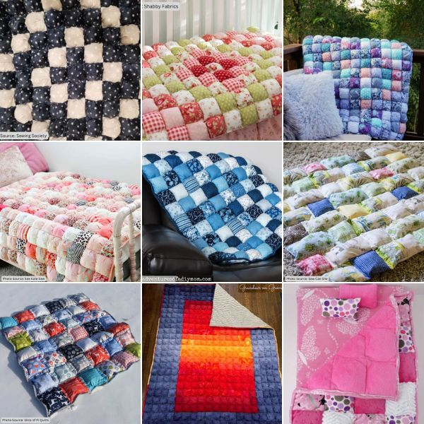 Top 10 Free Bubble Quilt Patterns (+4 Bonus Patterns For Sale) - I Love ...
