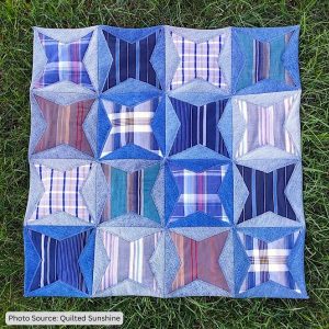 Top 10 Free Denim Quilt Patterns (+6 Bonus Patterns For Sale) - I Love ...