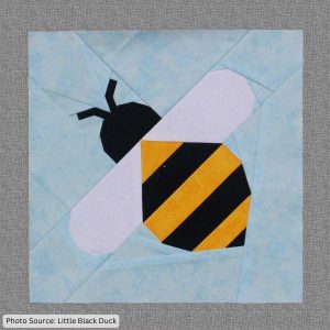 Top 8 Free Bee Quilt Patterns (+10 Bonus Patterns For Sale) - I Love Quilting Forever