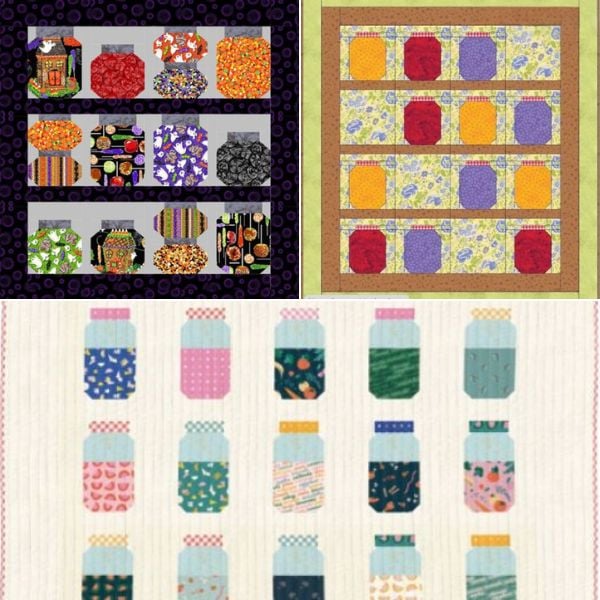 Top 3 Free Mason Jar Quilt Patterns (+11 Bonus Patterns For Sale) - I ...